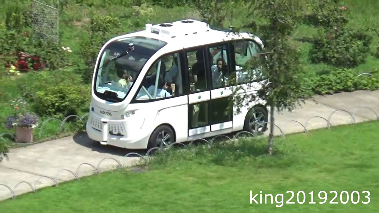 Japanese Automated Electric Bus in Private Testing. The Future Is Here ...