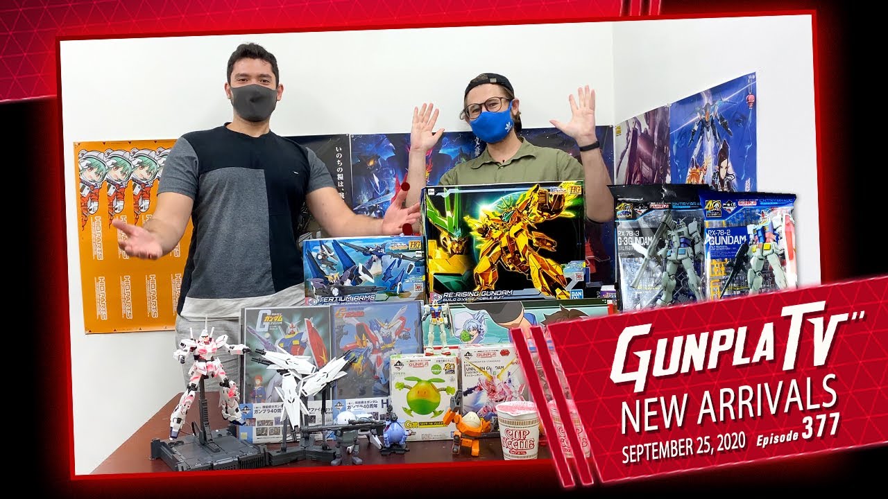 Re:Rising & New Gunpla Arrivals For September 25, 2020 | Gunpla TV 377 ...