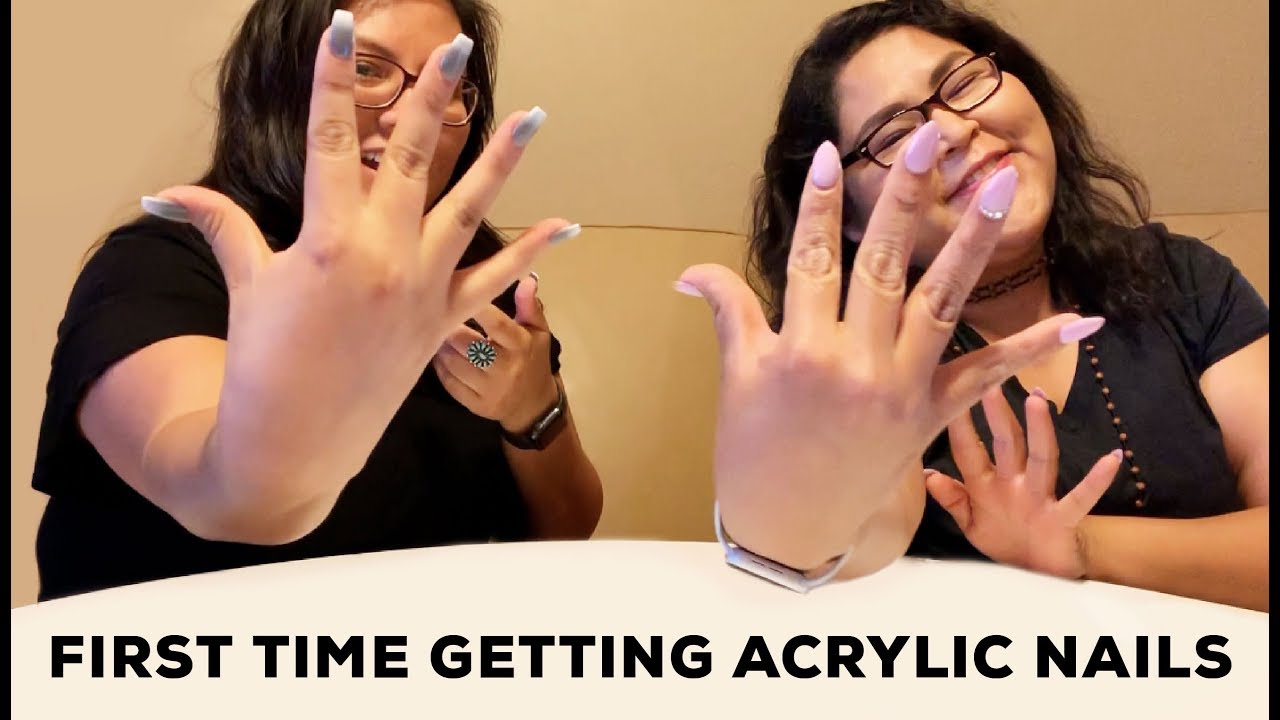 HILARIOUS ACRYLIC NAIL CHALLENGE - YouTube