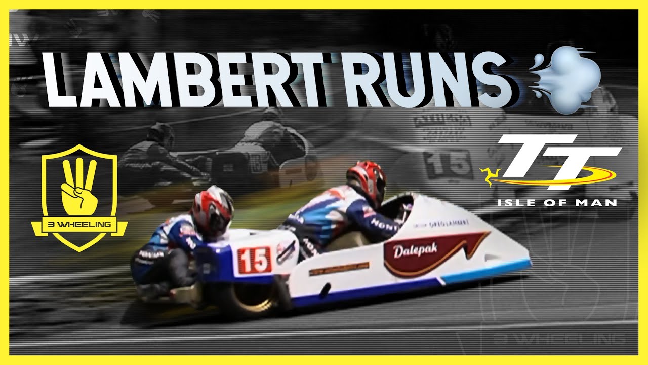 LAMBERT RUNS 💨 Greg Lambert gets after it with chairmen Ivan Murray ...