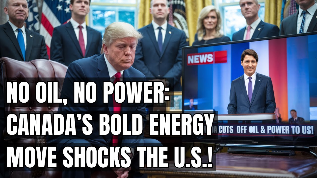 Canada Cuts Off Oil & Power to the U.S. – Trump Left Speechless ...