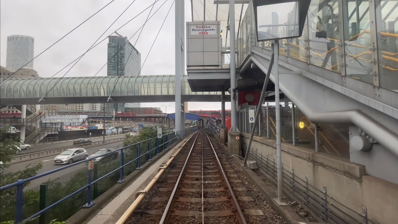FULL TRAIN VISUAL | DLR: Woolwich Arsenal - Bank | 75 - YouTube