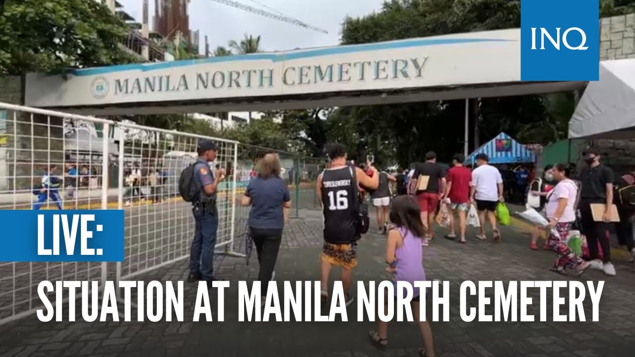 LIVE: Situation at Manila North Cemetery | #Undas2023 - YouTube