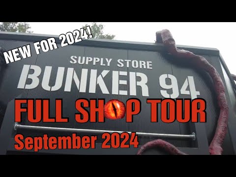 NEW FOR 2024! Supply Store Bunker 94 Full Shop Tour - Alton Towers ...