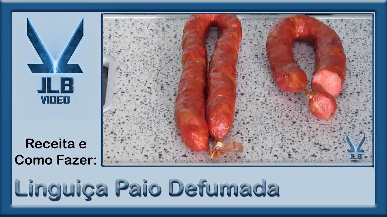 Paio Artesanal Paio Caseiro Como Fazer Paio Caseiro Artesanal Feijoada ...