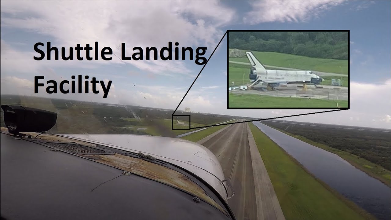 NASA Shuttle Landing Facility (KTTS) Low Approach - YouTube