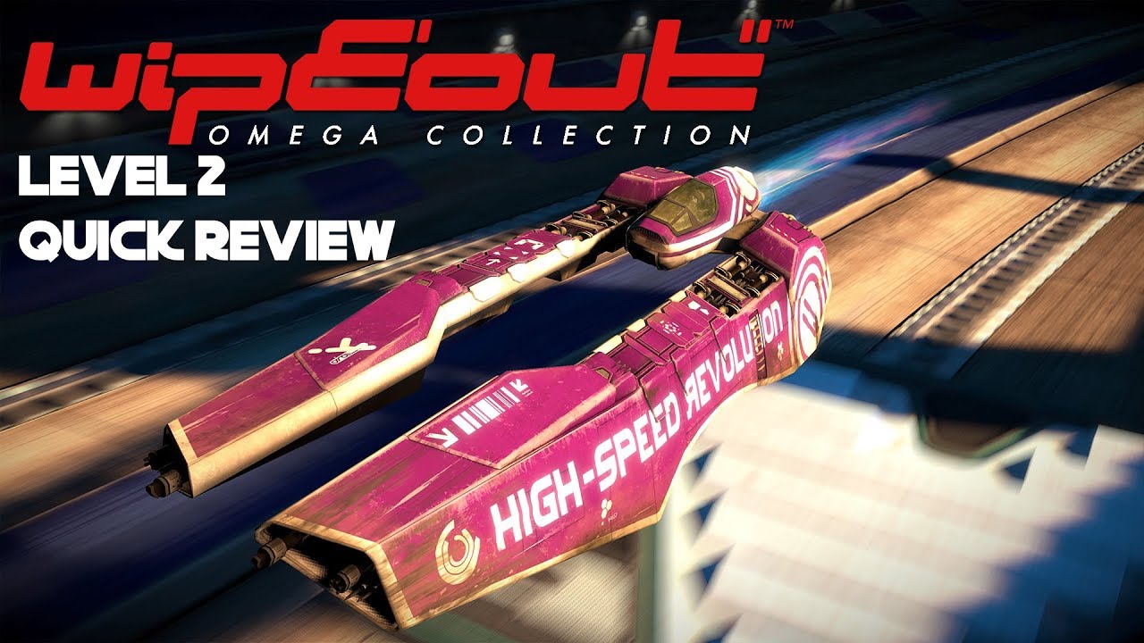 Wipeout: The Omega Collection VR | Level 2 Quick Review | PSVR + PS4 ...