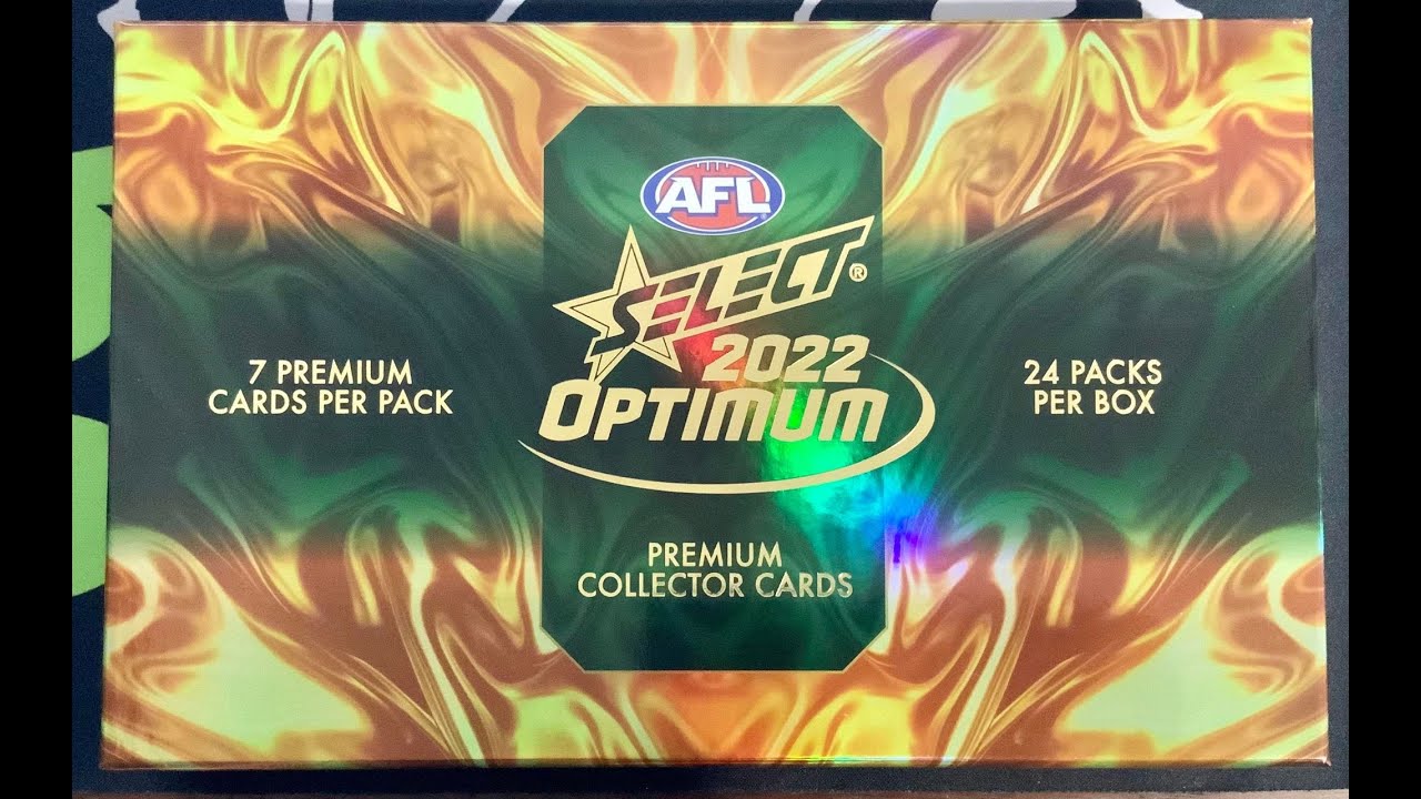 Box Break #106 2022 Select Optimum AFL Box Opening - Dual Signature ...