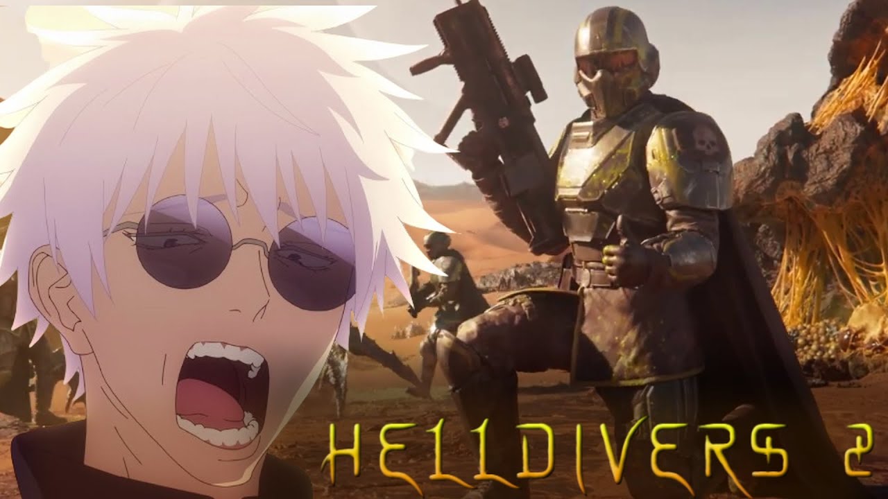 HELLDIVERS 2 ANIME OPENING | Jujutsu Kaisen SPECIALZ - YouTube
