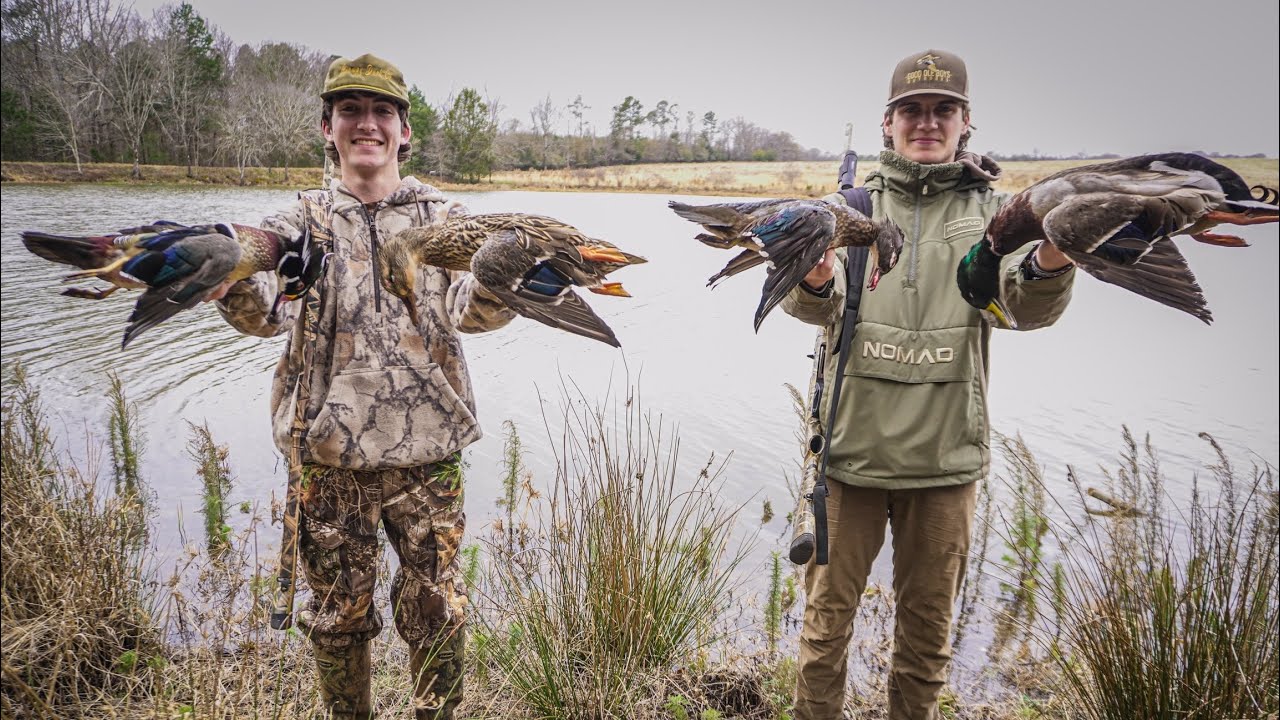 Georgia MALLARDS on Big Water | Georgia Duck Hunting 2023 - YouTube