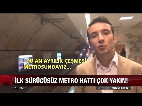 İlk sürücüsüz metro - 9 Kasım 2017
