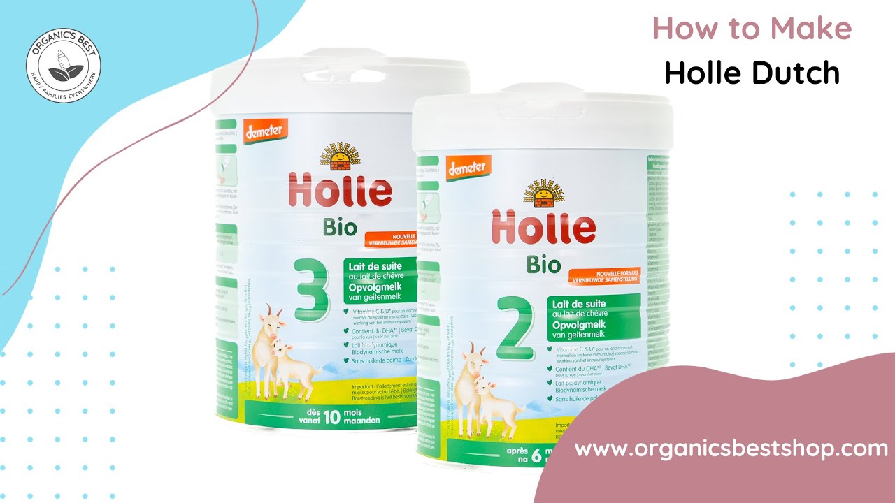 HOW TO MAKE HOLLE DUTCH EUROPEAN BABY FORMULA - YouTube