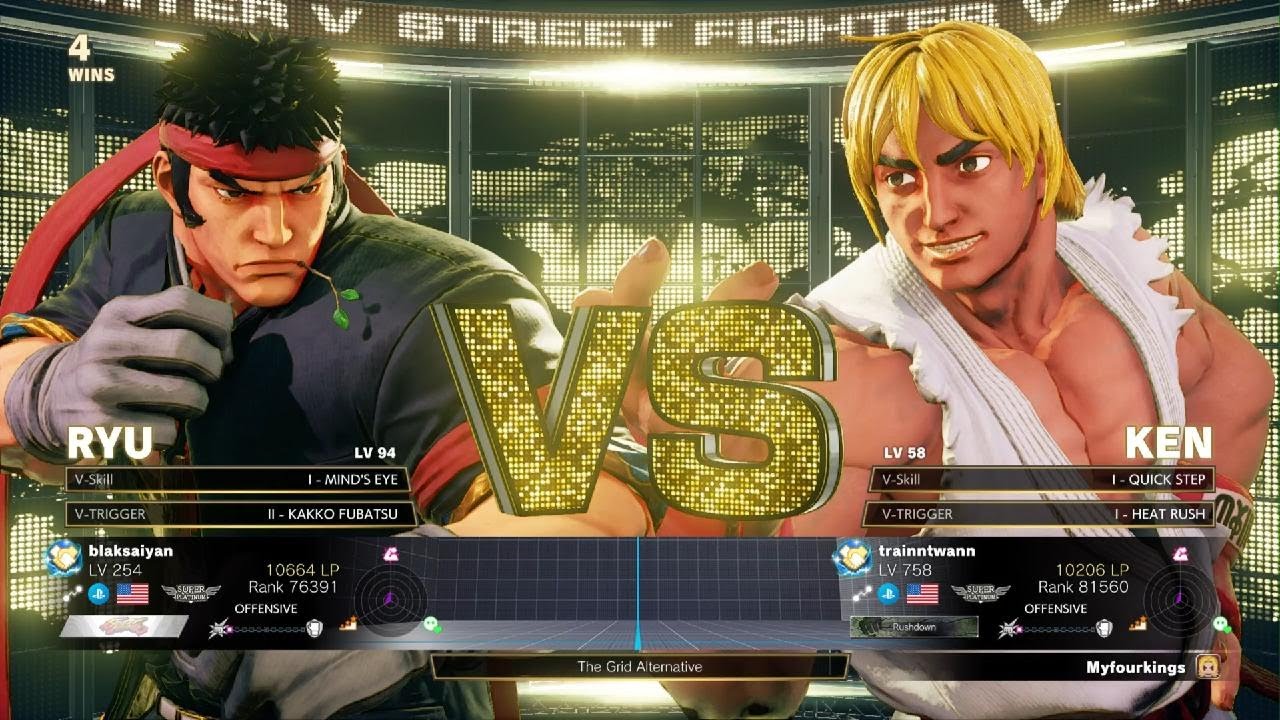 SFV CE blaksaiyan : Ryu vs Ken - lol 😭 trainntwann raged, awwww - YouTube