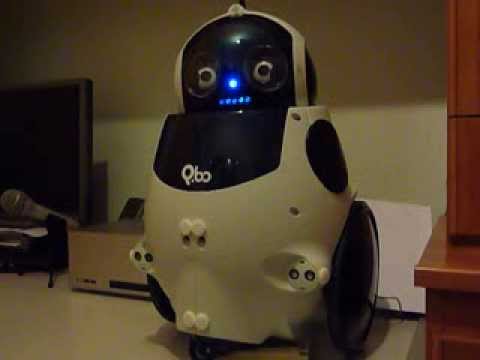 Qbo robot - conversación test 2 - YouTube