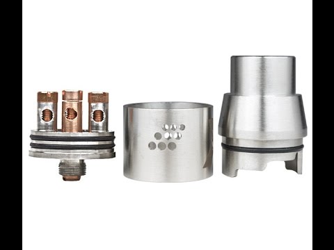 TOBECO DOGE X2 REBUILDABLE DRIP ATOMIZER RDA REVIEW - YouTube
