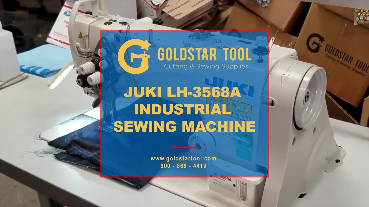 Product Showcase - Juki LH-3568A Industrial Sewing Machine ...