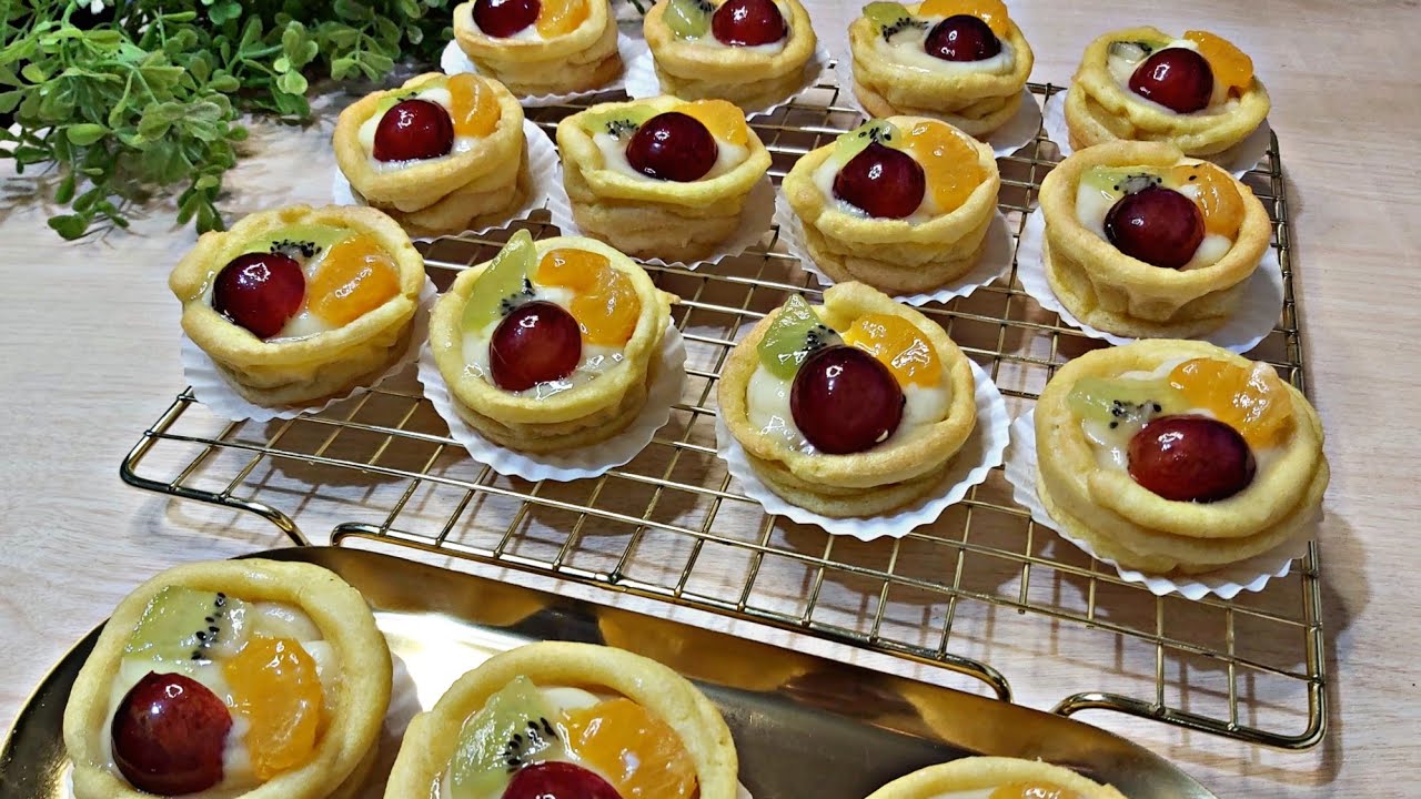 KUE SUS BUAH DENGAN VLA YANG CREAMY GA CUKUP MAKAN SATU‼️ WAJIB COBA ...