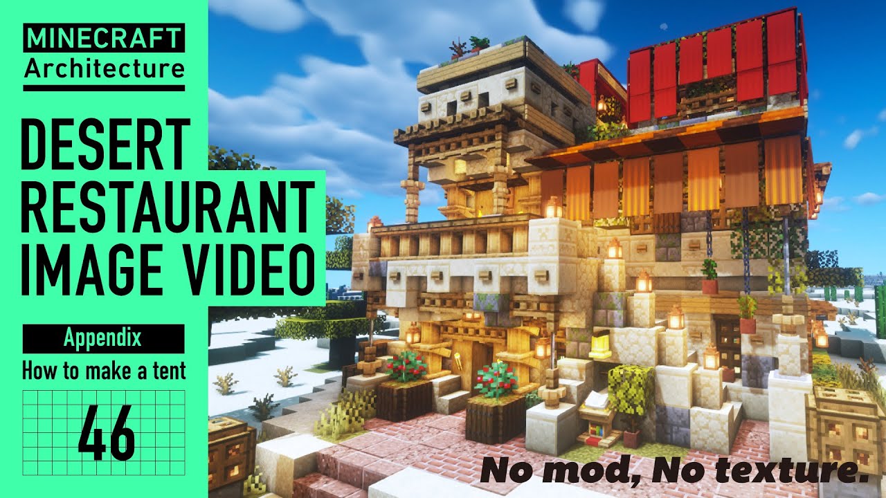 [Minecraft] A real architect's building base in Minecraft tutorial ...