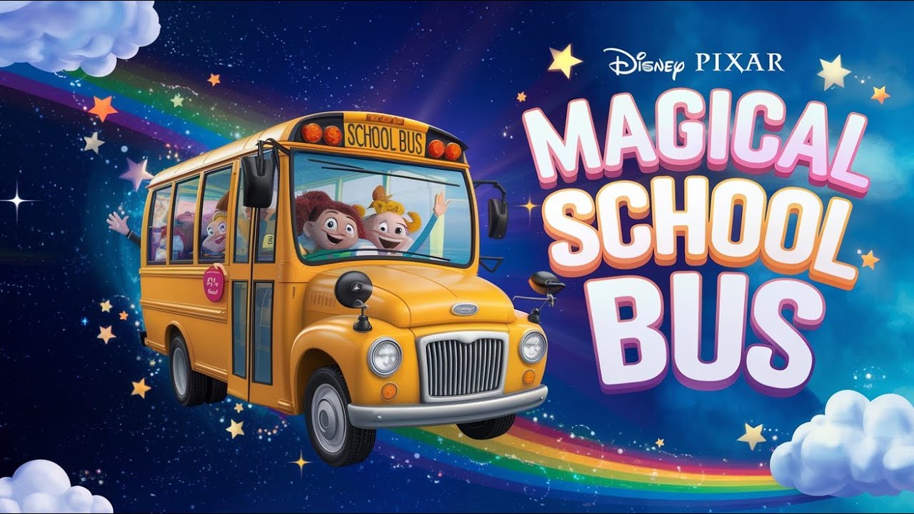 Hop on the Magical School Bus! 🚍 | Fun Adventure for Kids! - YouTube