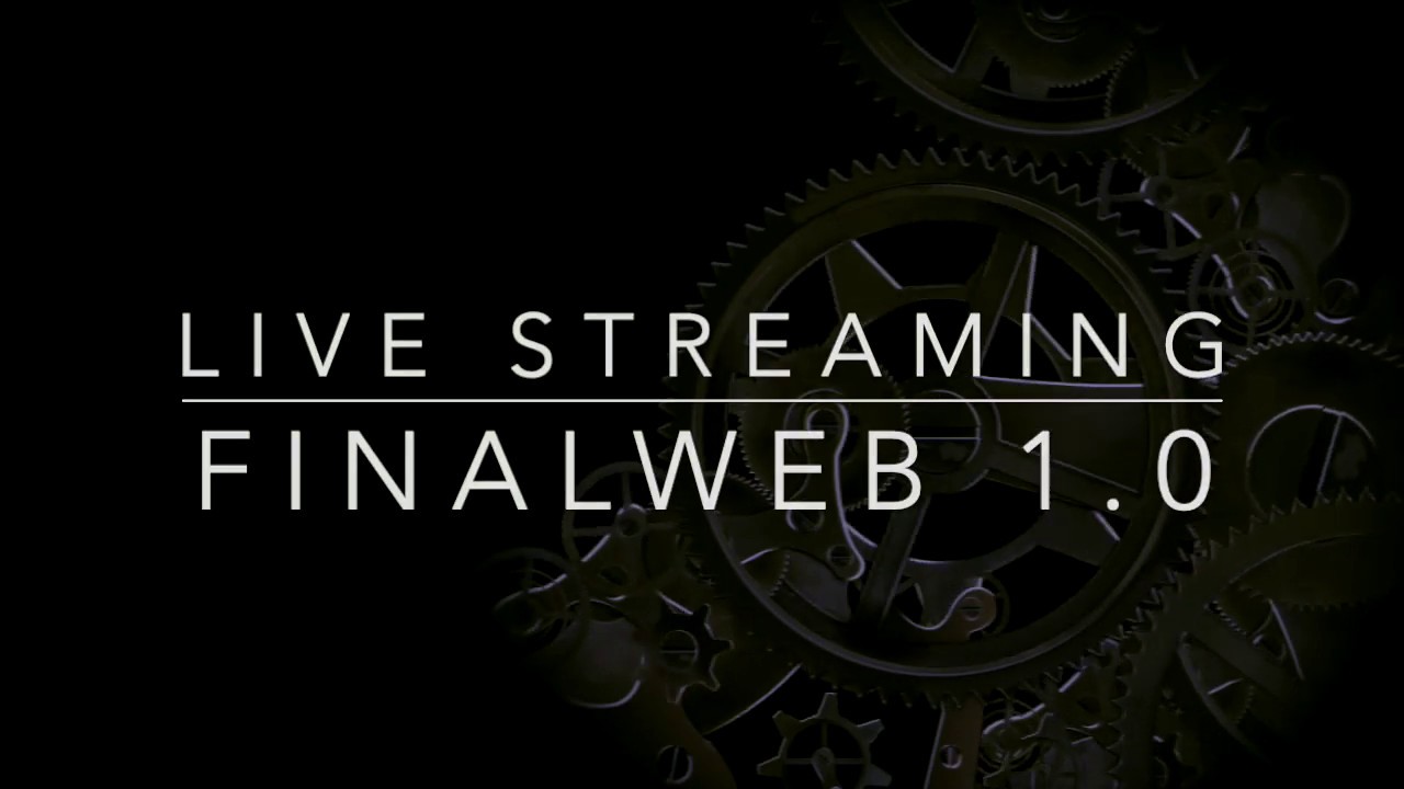 Using Live Streaming with Finalweb 1.0 - YouTube