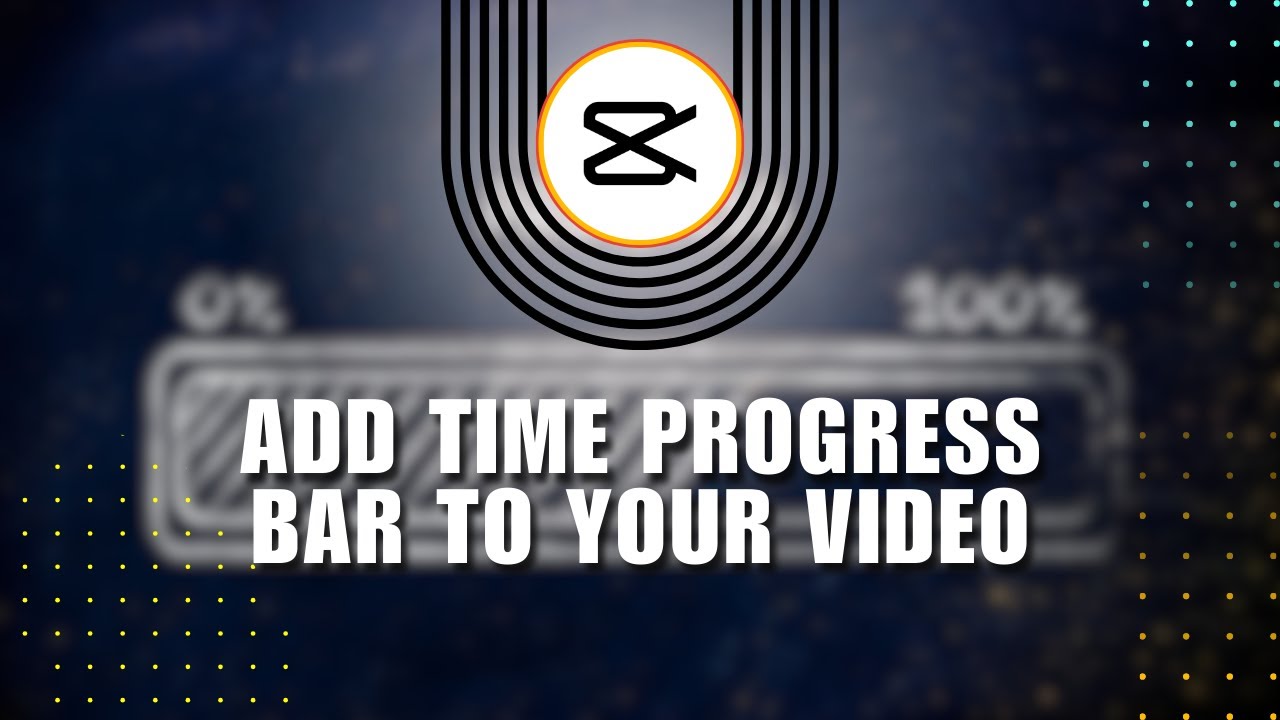 ️ How to Add Time Progress Bar to Your Video using CapCut | Tutorial - YouTube