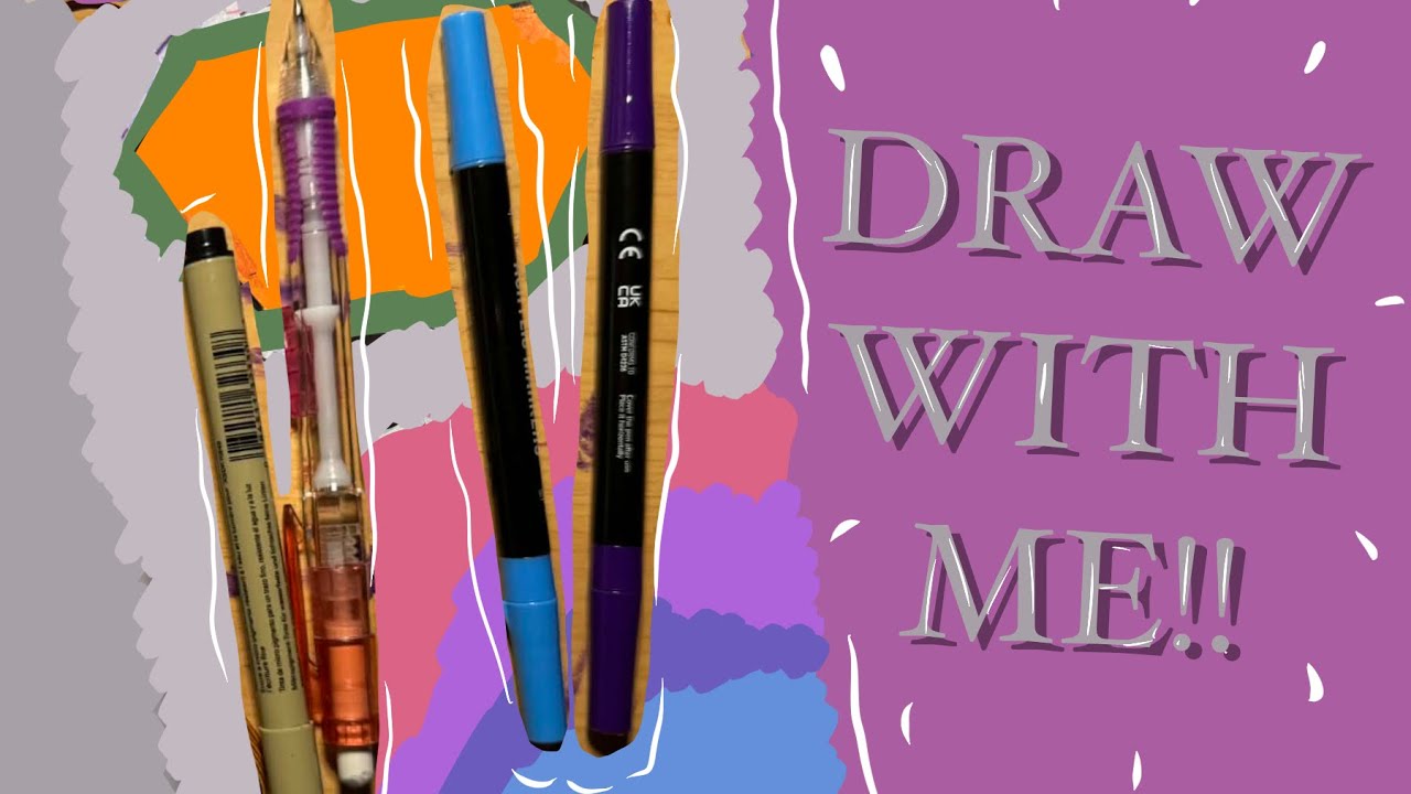 Draw With Me! (speed draw plus me talking)🎨🗣️ - YouTube