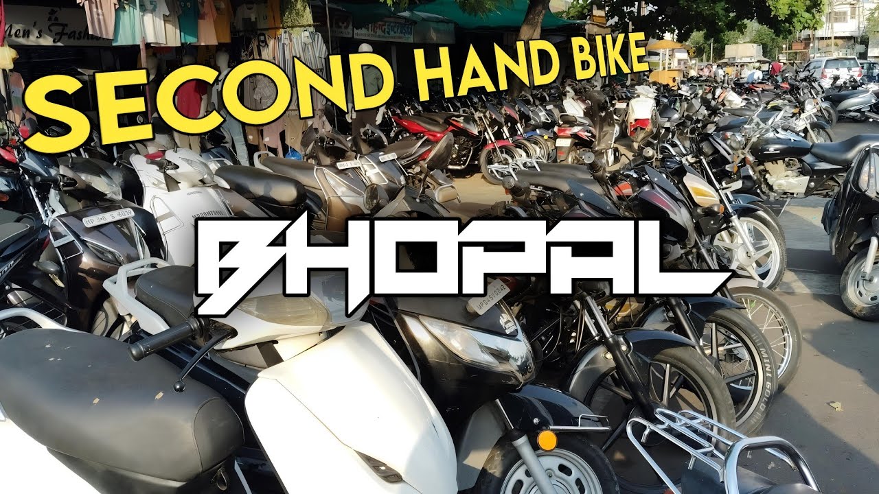 Second Hand Scooty Starting ₹10000 DP || Second Hand Scooty Market Sale Bhopal || पुरानी Two ...