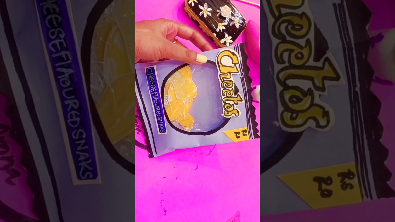 Diy spicy cheese flavours cheese with paper 📃 😋 #art #shorts # ...
