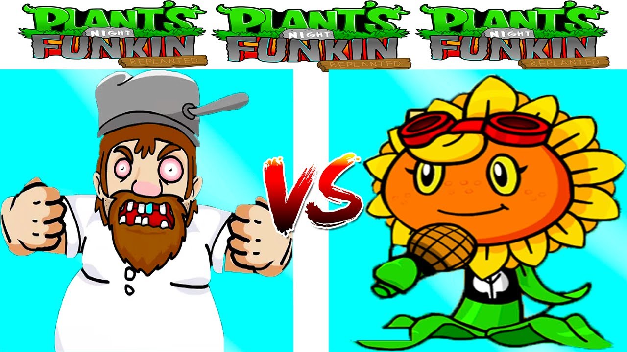 Friday Night Funkin' VS Plants vs Zombies WEEK + Cutscenes (FNF Mod ...
