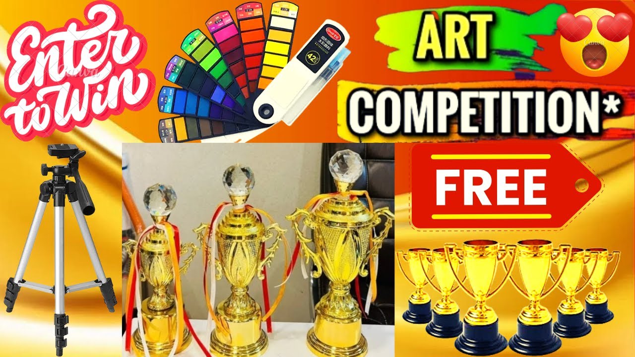 Free Online Art Competition 2023🥰Win Attractive Prizes🏆🥇Online Drawing ...