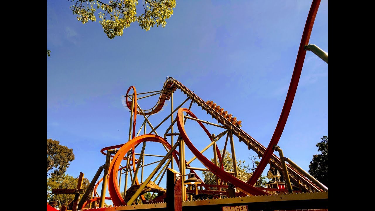 RailBlazer Single Rail Coaster Off-Ride! - YouTube