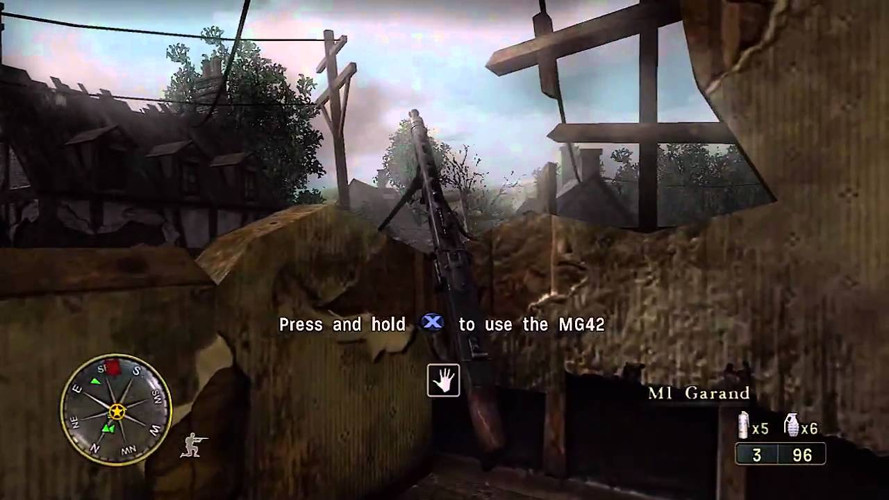 'The Crossroads' Call of Duty 3 Veteran Walkthrough - YouTube
