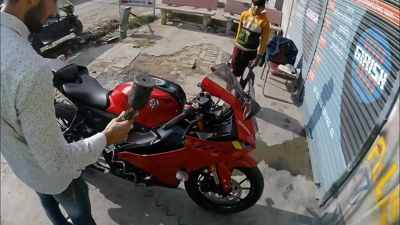 BIKE KA SAMAN HOGYA CHORI 😭 #chori #video #vlog #viral @ChinuRider2001 - YouTube