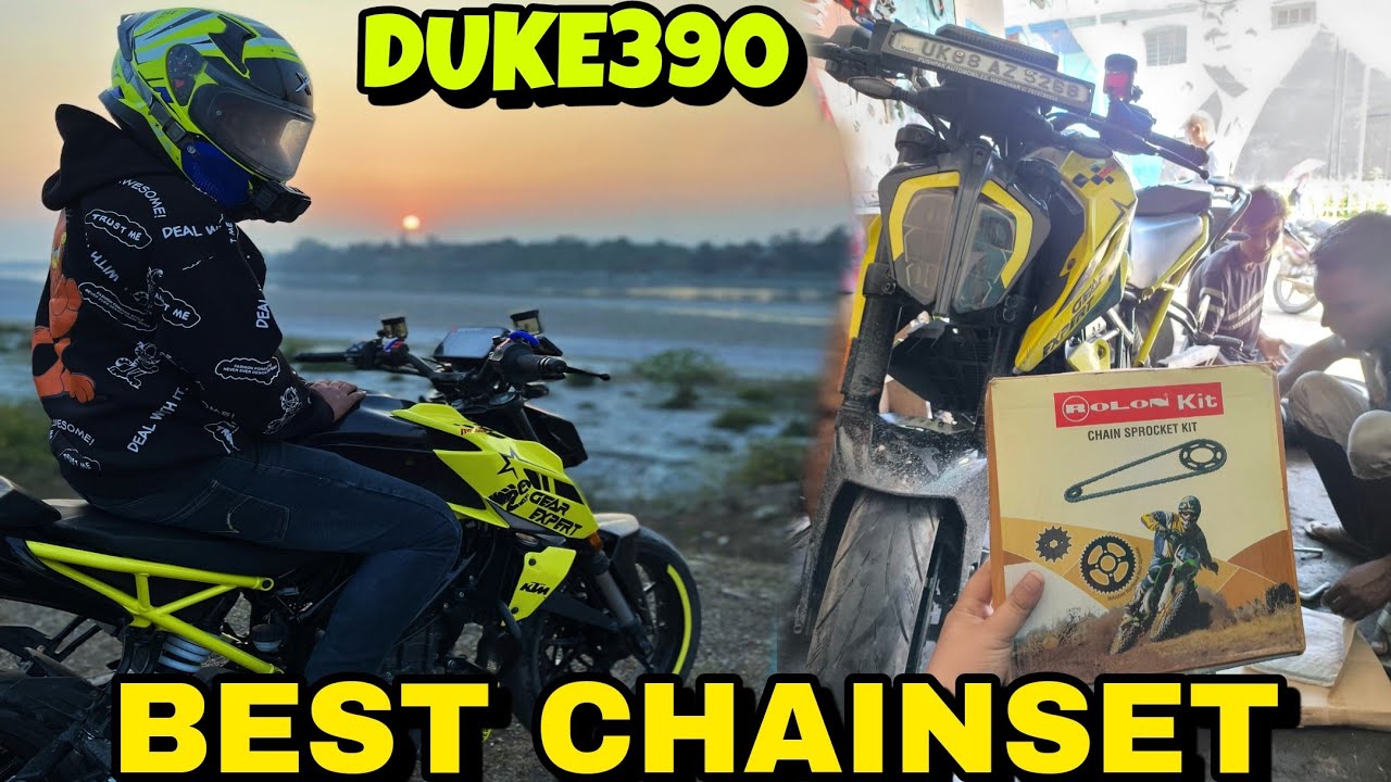 BEST CHAIN SET FOR DUKE 390 || CHAIN SET FOR RC DUKE #duke390 #chainset ...