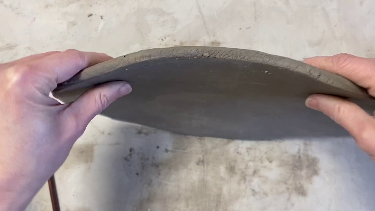 Hard slab technique- ceramics - YouTube