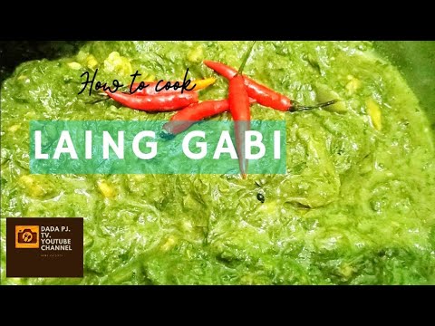 How to cook Laing Gabi? - YouTube