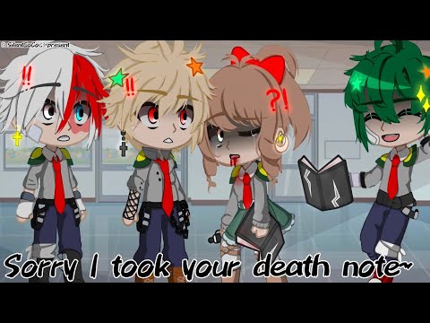 Sorry I took your death note~||🧡BkDk💚||MHA/BNHA||Original?? - YouTube