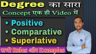 Degrees of comparison // Degrees in English//Positive D... | Doovi