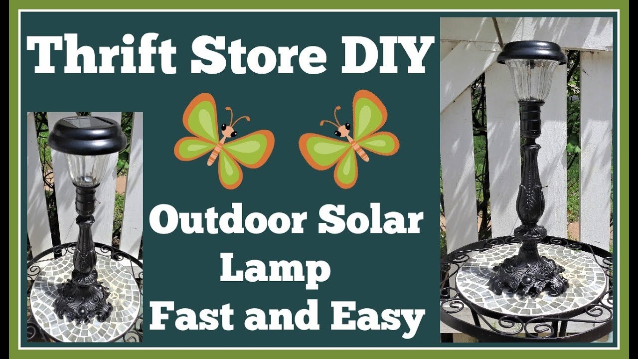 Solar Lamp DIY 🌞 - YouTube