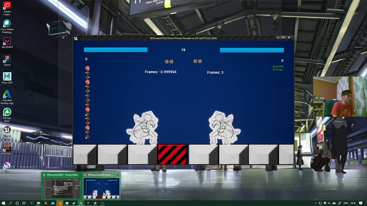 Unreal 2D Fighter Update 22 - Wolf Crouch + Hit + Block Animations ...