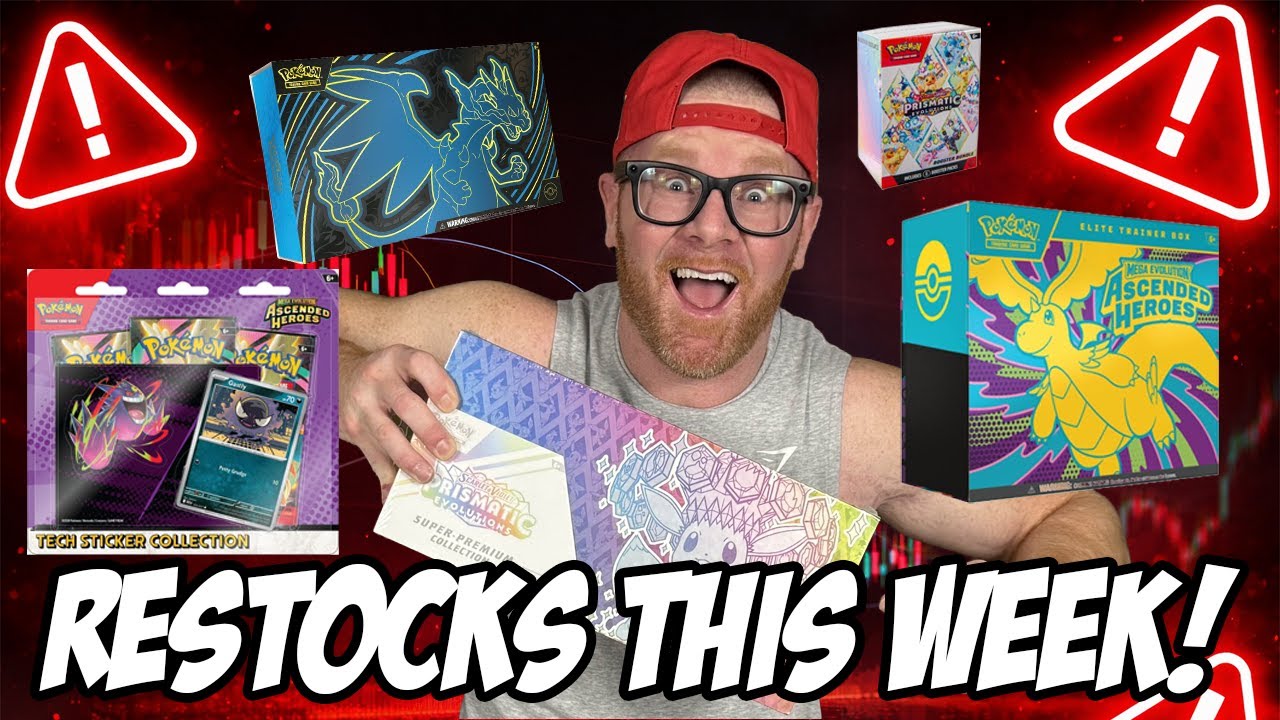 Pokemon Restocks happening THIS WEEK! - YouTube