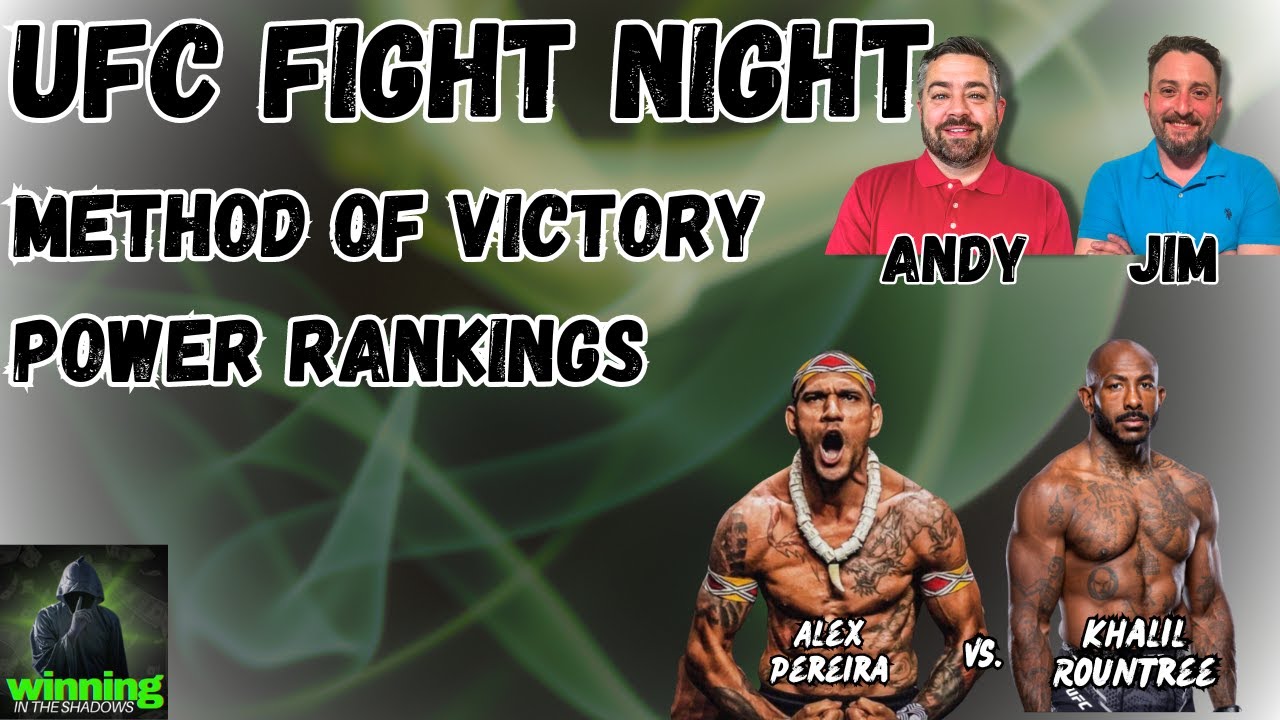 UFC 307 Method of Victory Power Rankings and Betting Picks | UFC ...