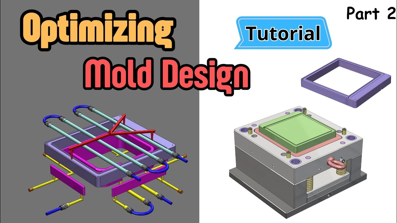 Optimizing Mold Design - SolidWorks Mold Design - YouTube