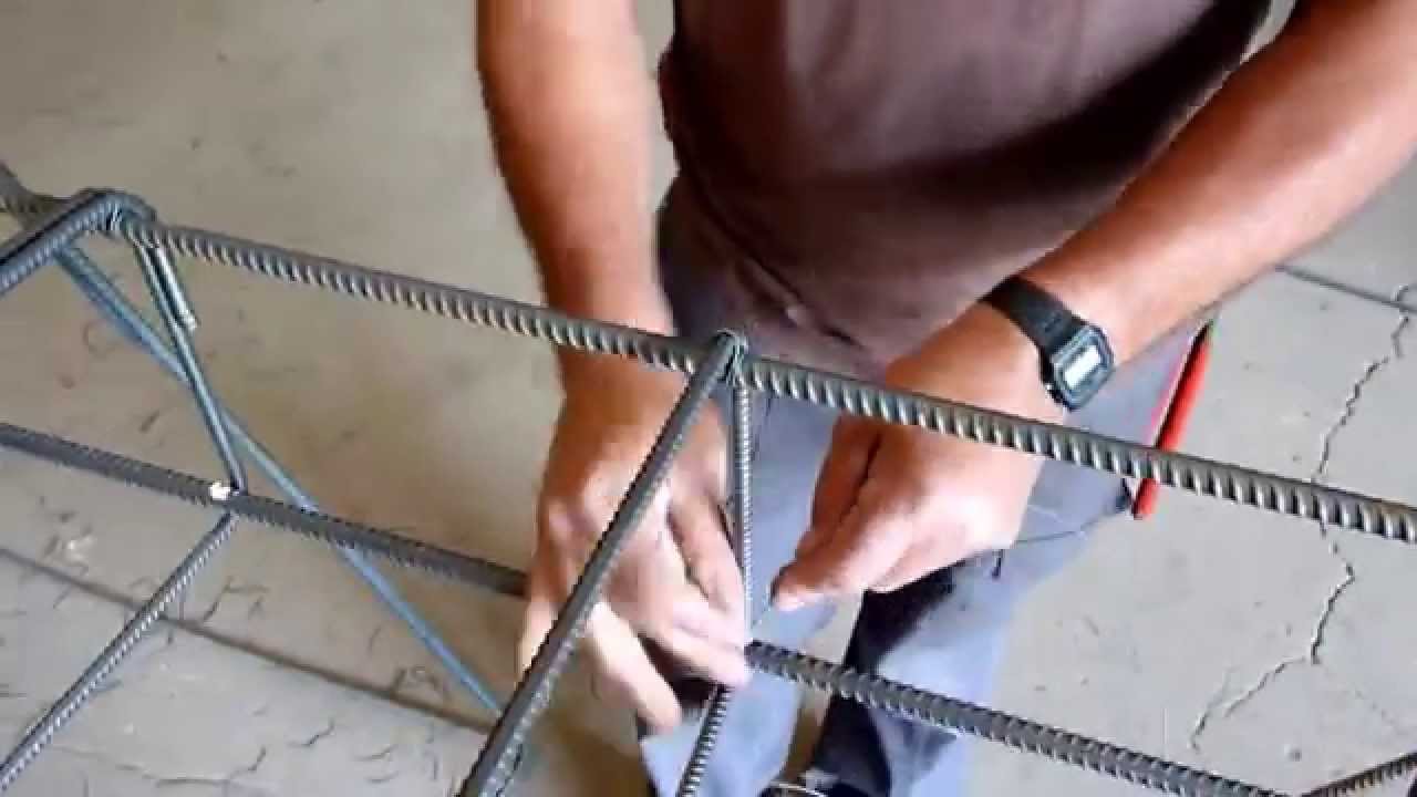 Como amarrar estribos a amadura de acero - As hitch brackets to steel ...