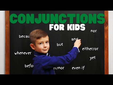 Conjunctions for Kids | Learn about coordinating, correlative, and subordinating conjunctions