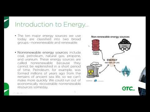 Short Series - Introduction to Energy (Renewable & Non-Renewable) - YouTube