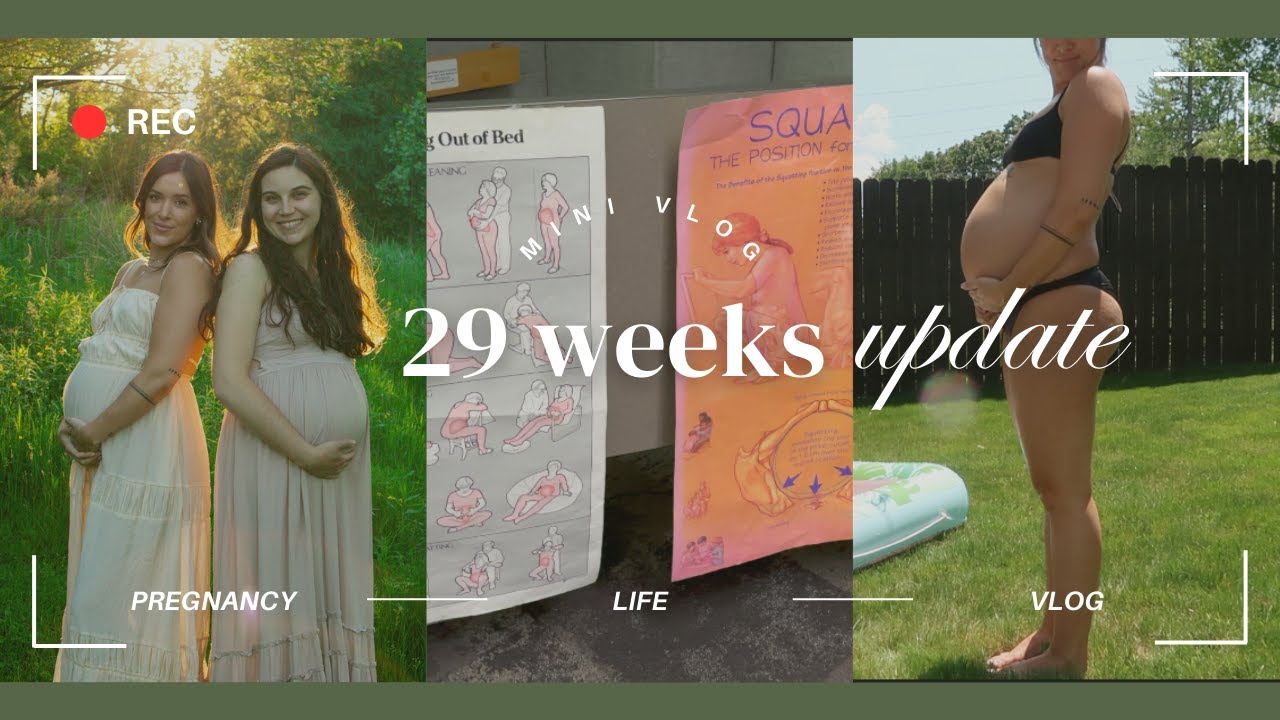 29 weeks pregnant: vlog update - YouTube