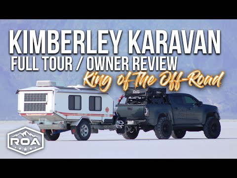 FULL TOUR/OWNER REVIEW OF Kimberley Karavan OFF-ROAD trailer by RVsofAMERICA  ROA overland (2021)