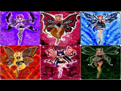 Winx Club - Official Ghost Enchantix Transformation - [ HD ] - YouTube