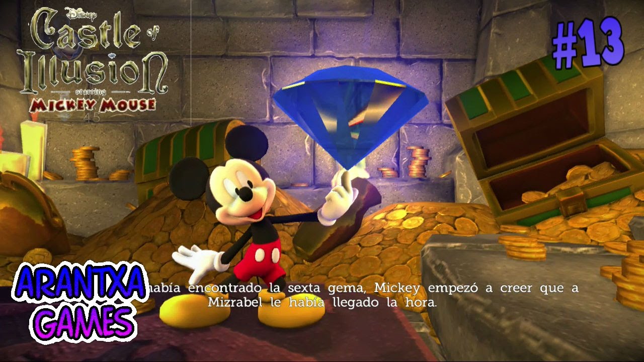 CASTILLO DE LA ILUSIÓN MICKEY MOUSE / El Castillo/ Acto 1 - YouTube
